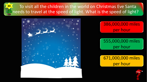 Science Christmas Quiz | Teaching Resources