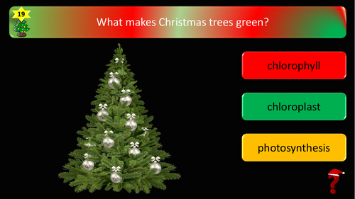 Science Christmas Quiz | Teaching Resources