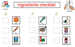 Lentil Soup - Life Skills - Visual Recipe and supplementary resources ...