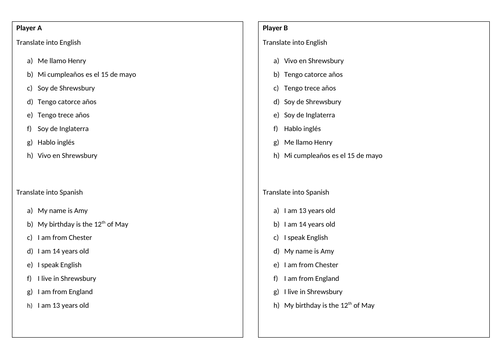 Beginners Spanish introductory unit pack | Teaching Resources