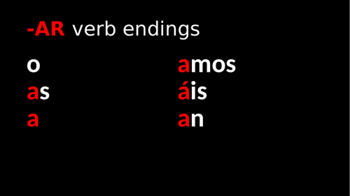 Regular verbs resources pack beginners Spanish | Teaching Resources