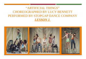 AQA GCSE DANCE Artificial Things lessons - Full SOW | Teaching Resources