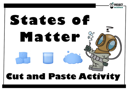 States of Matter Cut and Paste Activity | Teaching Resources