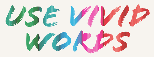 Vivid Words English Vocabulary Display | Teaching Resources