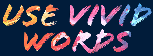 Vivid Words English Vocabulary Display | Teaching Resources