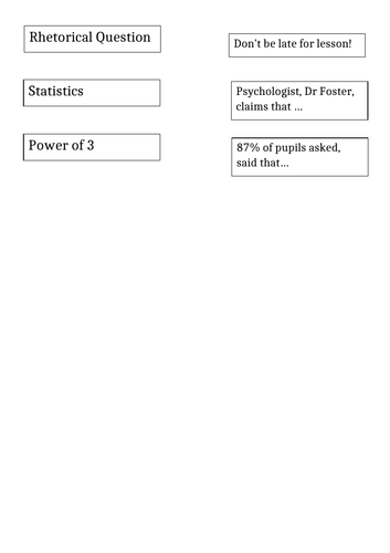 Persuasive Writing | Teaching Resources