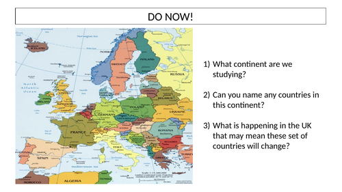 Europe | Teaching Resources