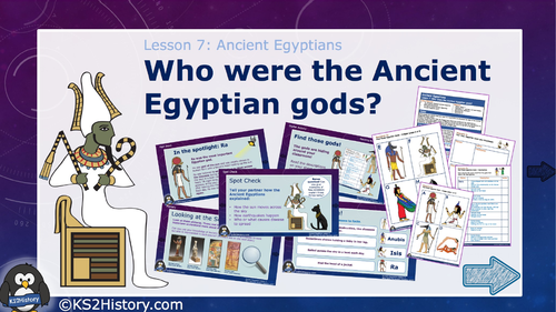 Ancient Egyptian gods & goddesses Lesson | Teaching Resources