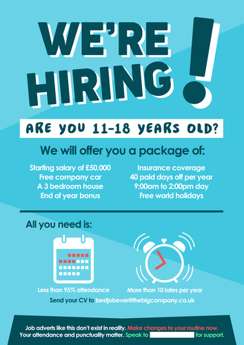 Attendance Posters | Teaching Resources