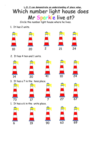 Place Value Problem Solving Y1 and 2 | Teaching Resources