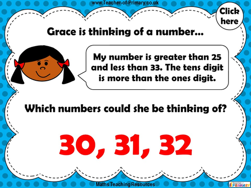 Comparing Numbers - Year 2 | Teaching Resources