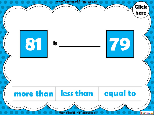 Comparing Numbers - Year 2 | Teaching Resources