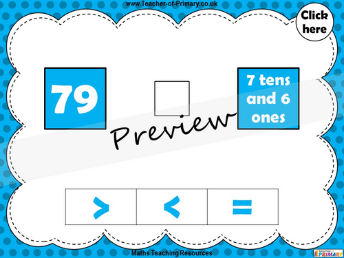 Comparing Numbers - Year 2 | Teaching Resources