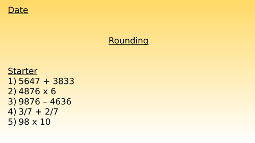 Year 6 Place Value (Complete Unit of Work) | Teaching Resources