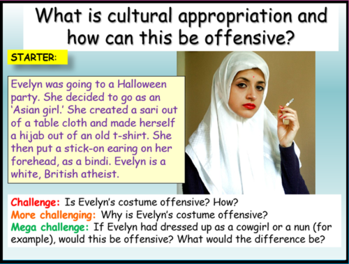 KS5 PSHE Cultural Appropriation | Teaching Resources