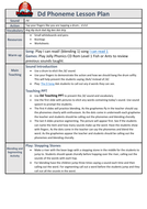 Phonics Worksheets, Lesson Plan, Flashcards - Jolly Phonics D Lesson ...