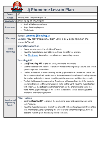 Phonics Worksheets, Lesson Plan, Flashcards - Jolly Phonics Letter J ...