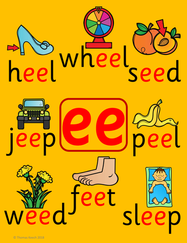 Phonics Worksheets, Lesson Plan, Flashcards - Jolly Phonics Letter ee ...