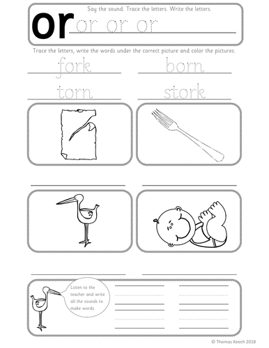 Phonics Worksheets, Lesson Plan, Flashcards - Jolly Phonics Letter or ...