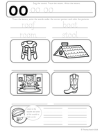 Phonics Worksheets, Lesson Plan - Jolly Phonics Letter Long oo Lesson ...
