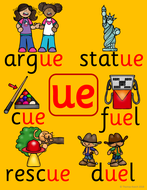 Phonics Worksheets, Lesson Plan, Flashcards - Jolly Phonics Letter ue ...
