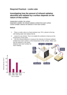 Physics Paper 2 (triple) Practicals by RevisionHazel1101 | Teaching ...