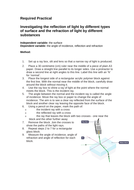 Physics Paper 2 (triple) Practicals by RevisionHazel1101 | Teaching ...