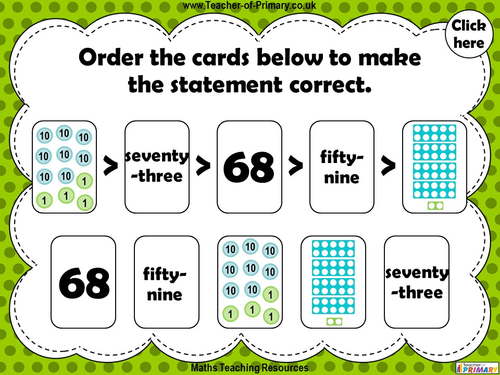 Ordering Objects And Numbers Year 2 Teaching Resources