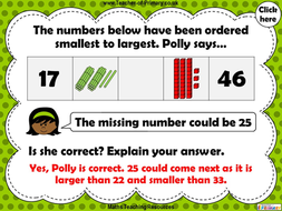 Ordering Objects and Numbers - Year 2 | Teaching Resources