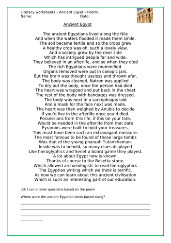 Ancient Egypt | Teaching Resources