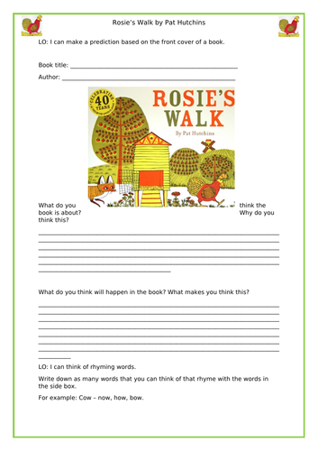 Rosie's walk | Teaching Resources