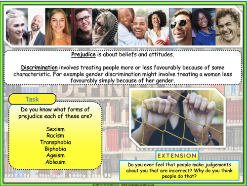 Prejudice and Discrimination | Teaching Resources