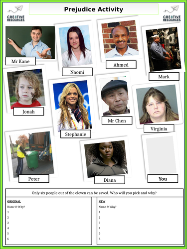 Breaking down Stereotyping | Teaching Resources