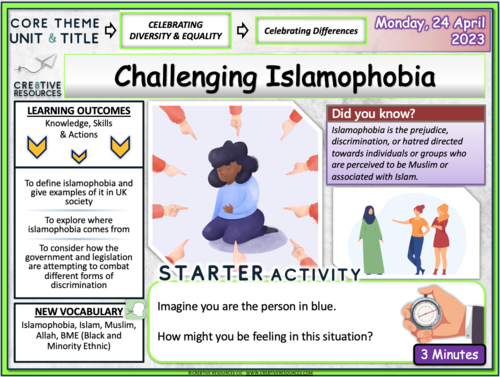 Islamopbobia + Hate Crime PSHE | Teaching Resources