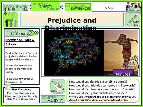PSHE Unit Celebrating Differences + Equality | Teaching Resources