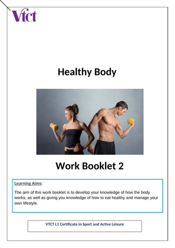 VTCT Level 1 workbooks to meet the whole spec | Teaching Resources
