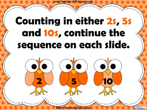 Counting in 2s, 5s and 10s - Year 2 | Teaching Resources