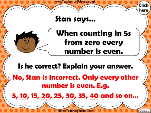 Counting in 2s, 5s and 10s - Year 2 | Teaching Resources
