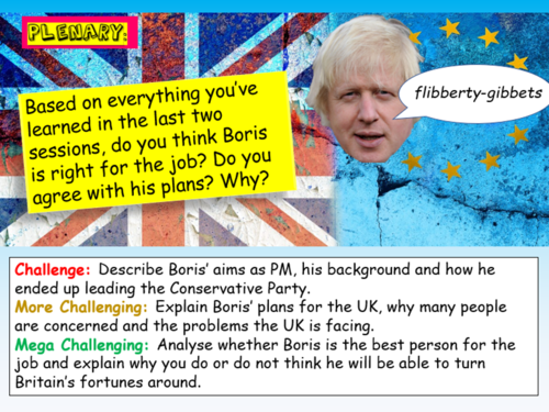 Boris Johnson | Teaching Resources