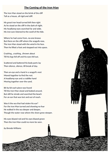 Year 5 and 6 Literacy unit plan based on The Iron Man | Teaching Resources