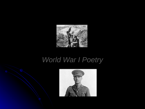 World War I Poetry: Wifred Owen | Teaching Resources