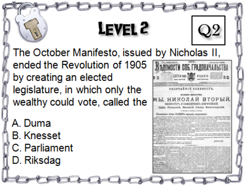 Russian Revolution Activity: Social Studies Escape Room History ...