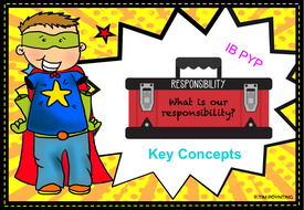 KEY CONCEPTS DISPLAY - IB PYP | Teaching Resources