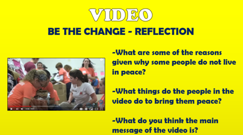 The Theme of Peace - Assembly | Teaching Resources