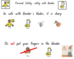 Kitchen Safety: Using the blender and a knife safely. Making Banana ...