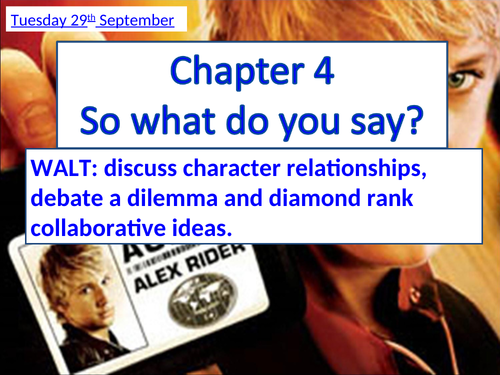 Stormbreaker By Anthony Horowitz Ready-to-use lessons for Chapters 1 ...