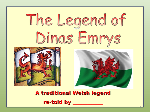 Welsh Legends ~ COMPLETE SET OF 12 LESSONS ~ 3 WEEKS OF LESSONS ...