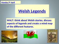 Welsh Legends ~ COMPLETE SET OF 12 LESSONS ~ 3 WEEKS OF LESSONS ...