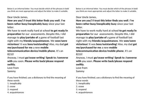 Writing Letters ~ A COMPLETE UNIT OF WORK | Teaching Resources