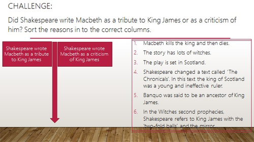 Macbeth key scene revision pack- active audience resource | Teaching ...